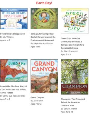 April Newsletter: Discover Books for Earth Day! – MacKids School & Library