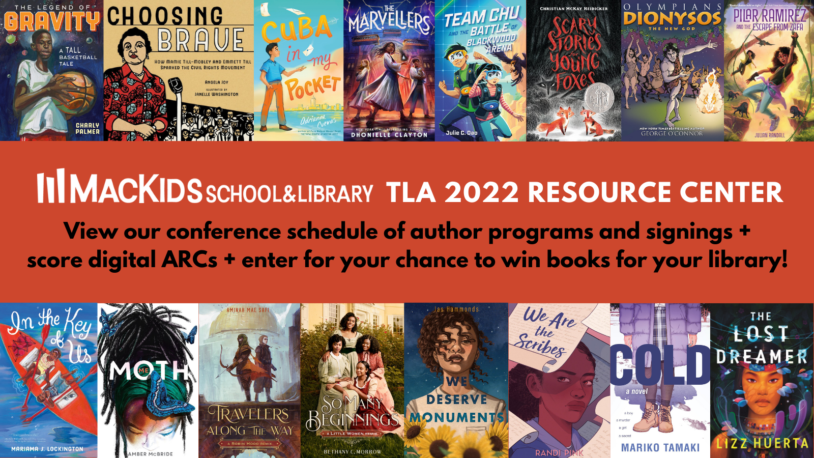 TLA 2022 Conference Resource Center – MacKids School & Library
