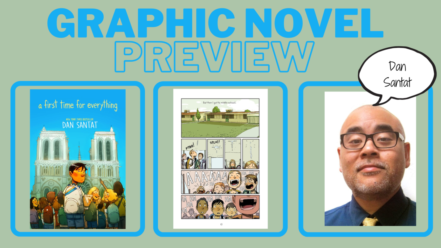Graphic Novel Preview: A First Time for Everything by Dan Santat ...