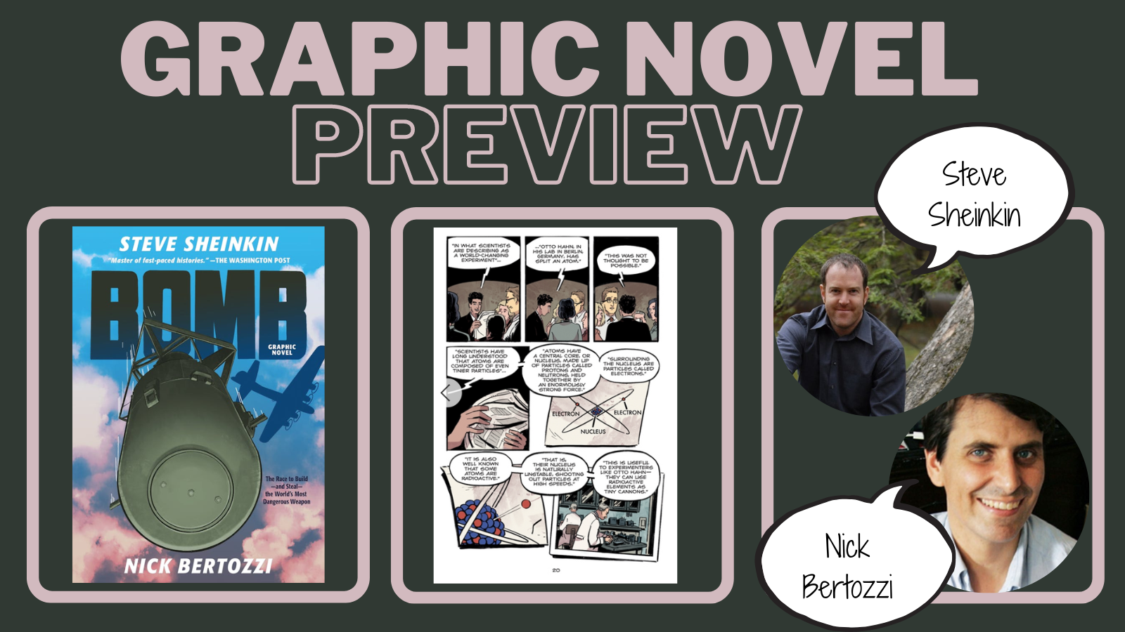Graphic Novel Preview: Bomb by Steve Sheinkin and Nick Bertozzi ...