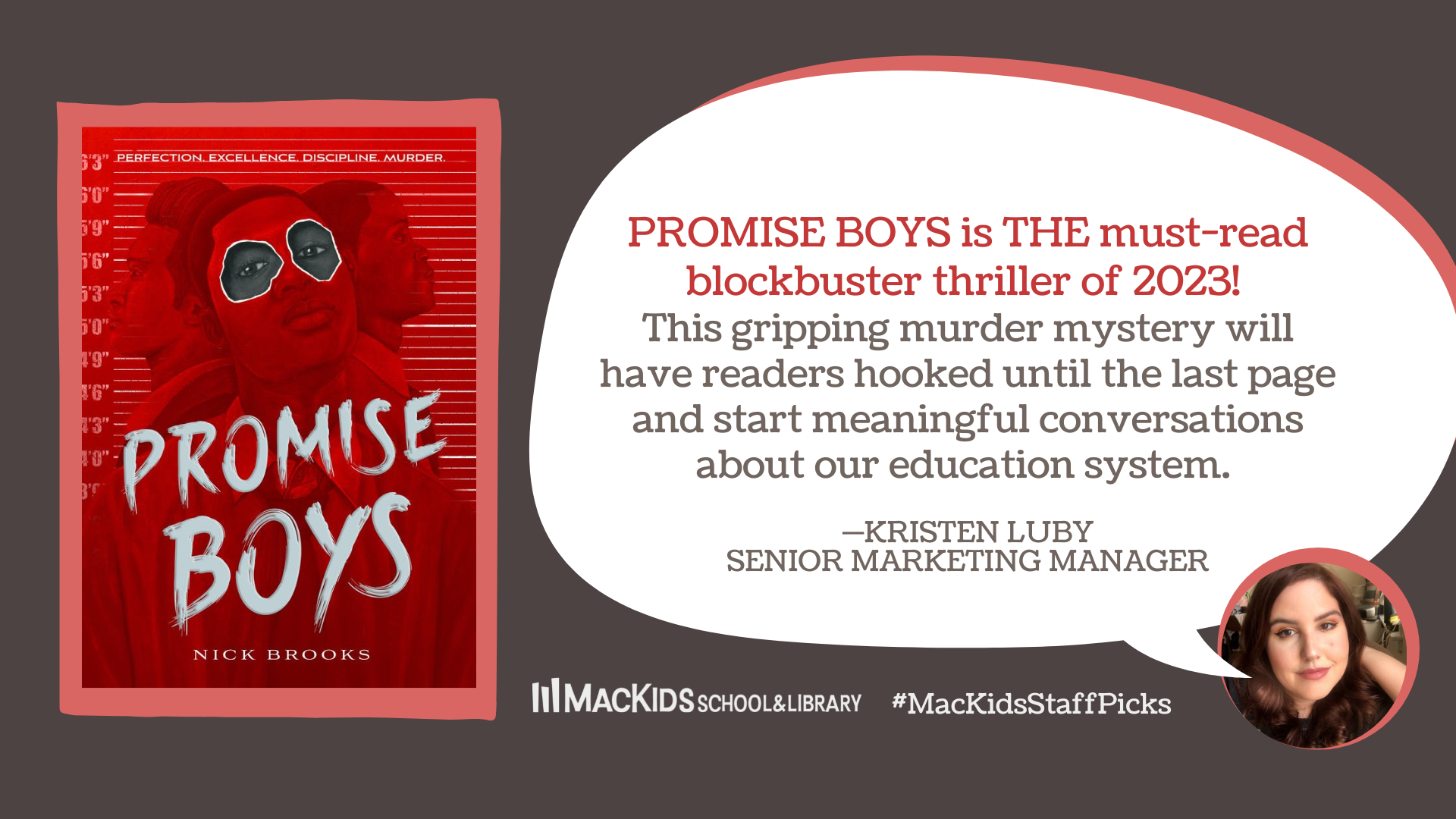 Staff Picks – November 2022 – MacKids School & Library