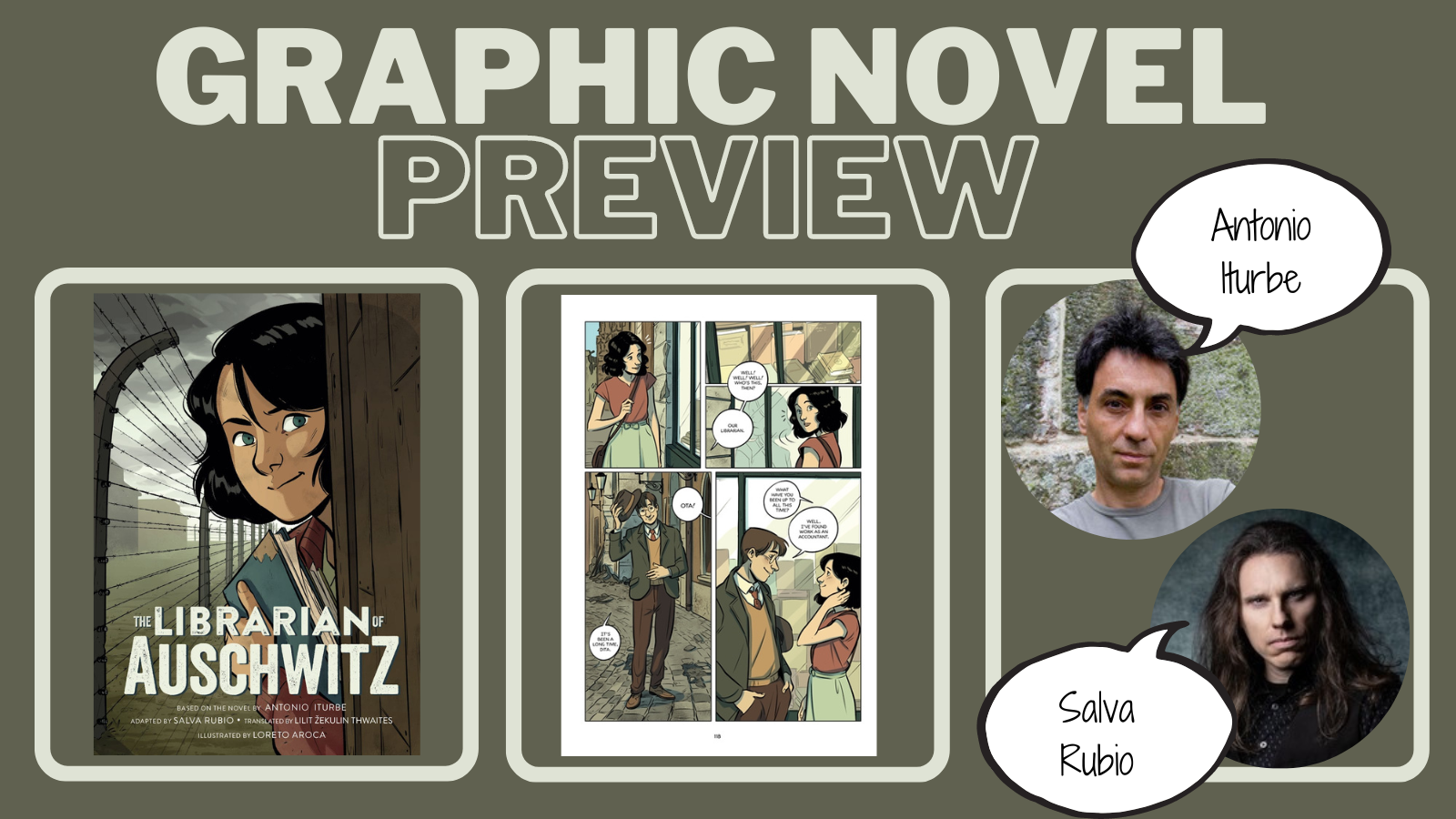 Graphic Novel Preview & Teacher’s Guide: The Librarian of Auschwitz ...