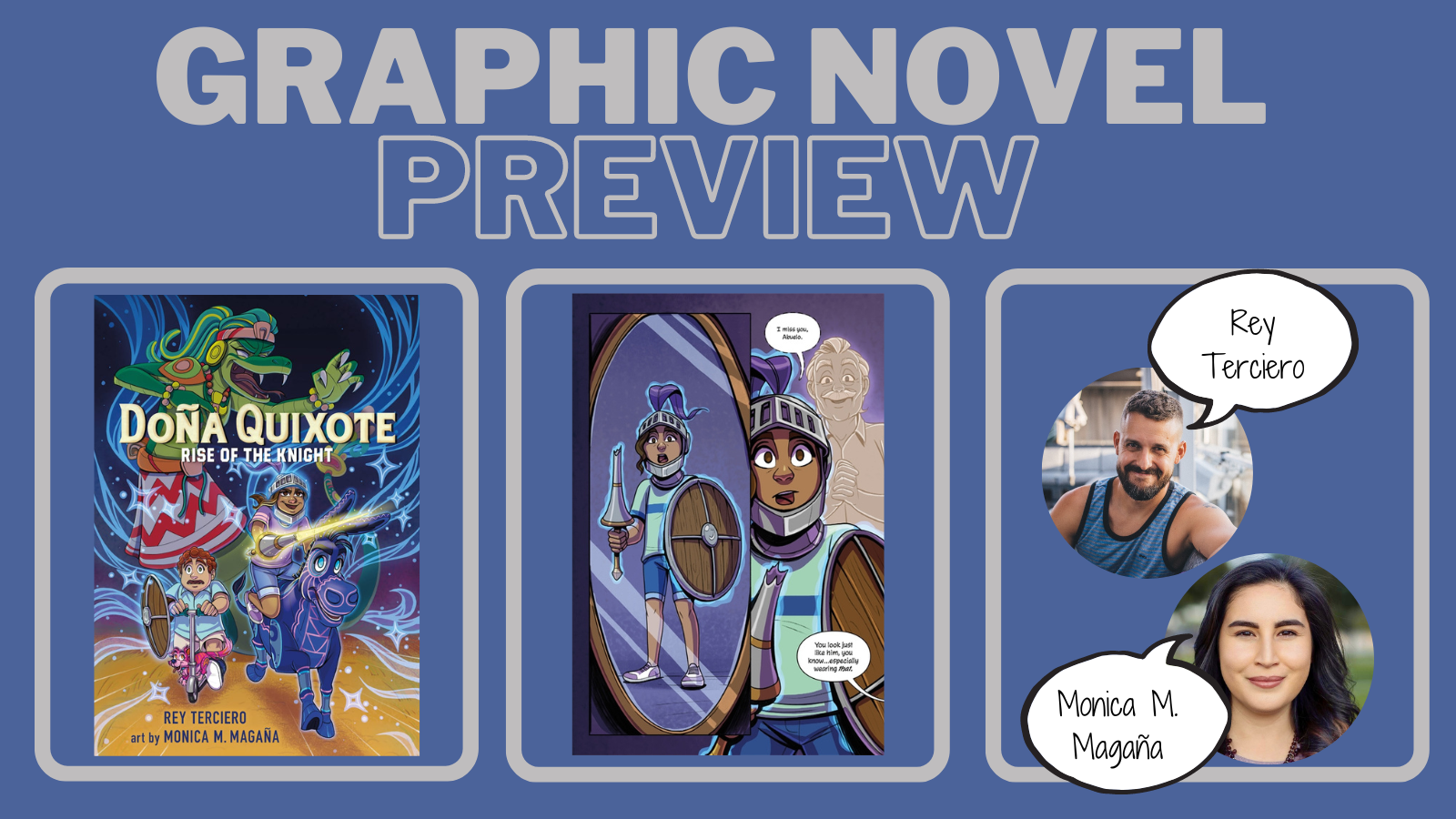 Graphic Novel Preview: Doña Quixote: Rise of the Knight by Rey Terciero ...