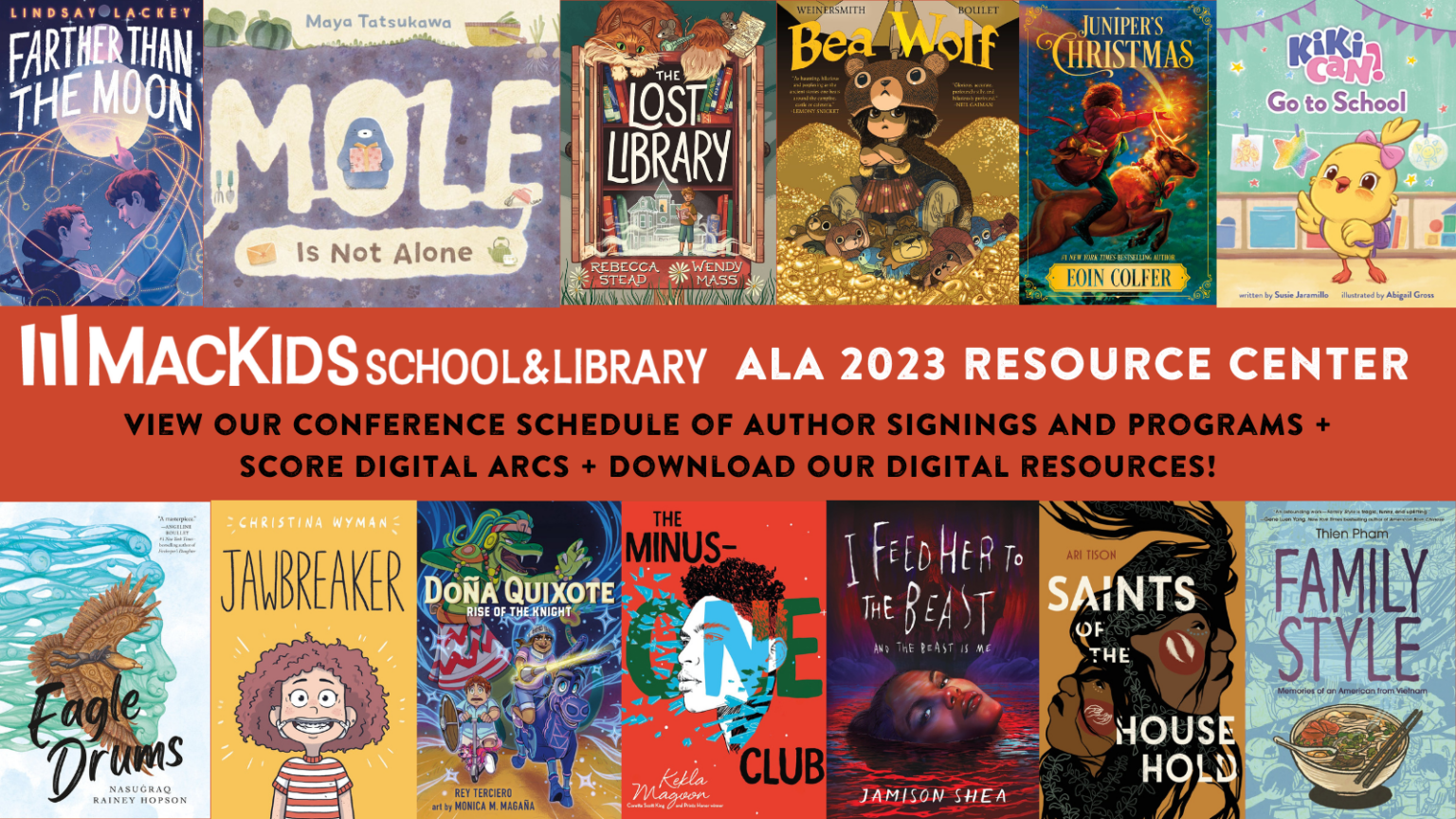 ALA 2023 Conference Resource Center – MacKids School & Library