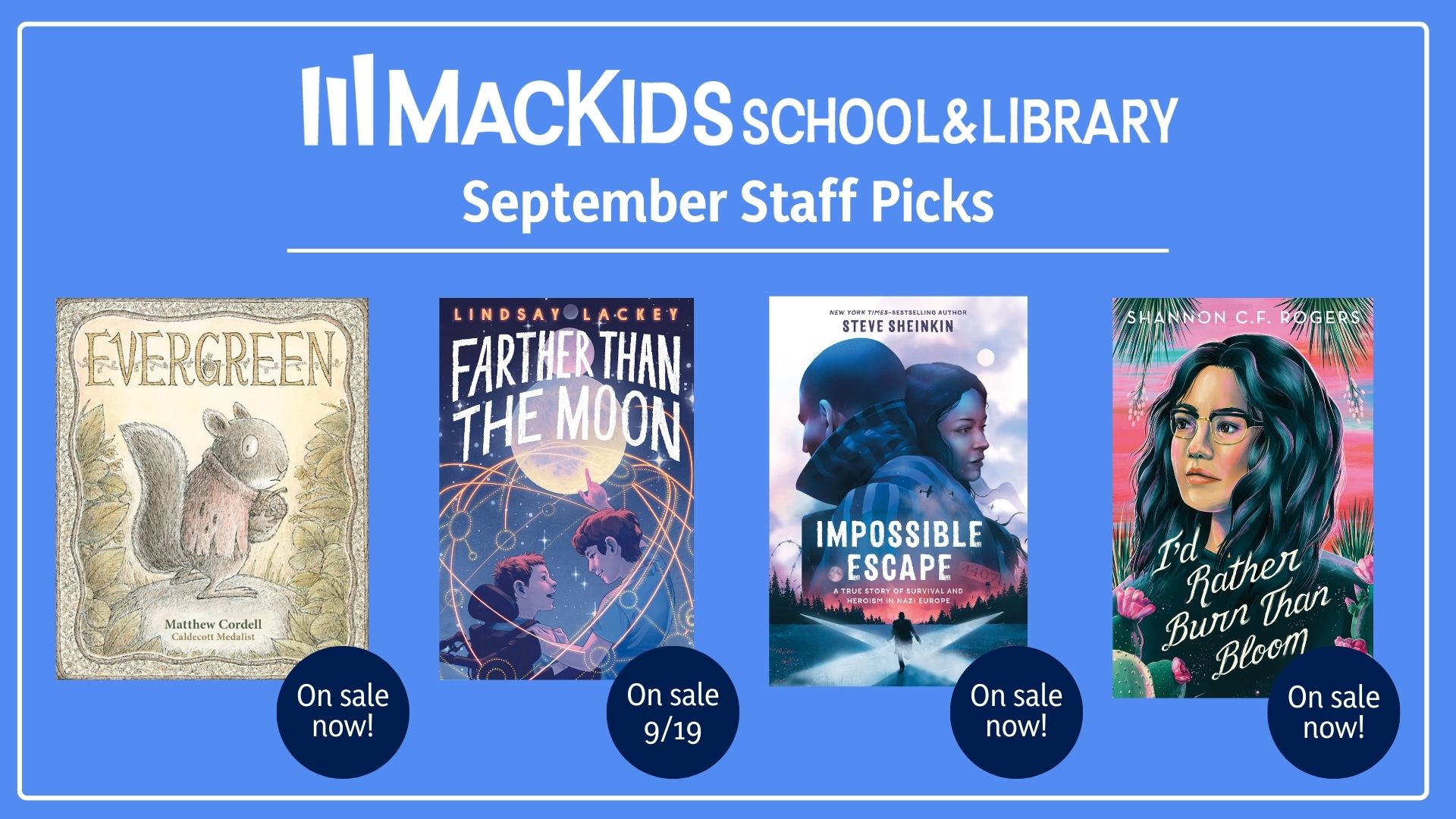 Staff Picks – MacKids School & Library