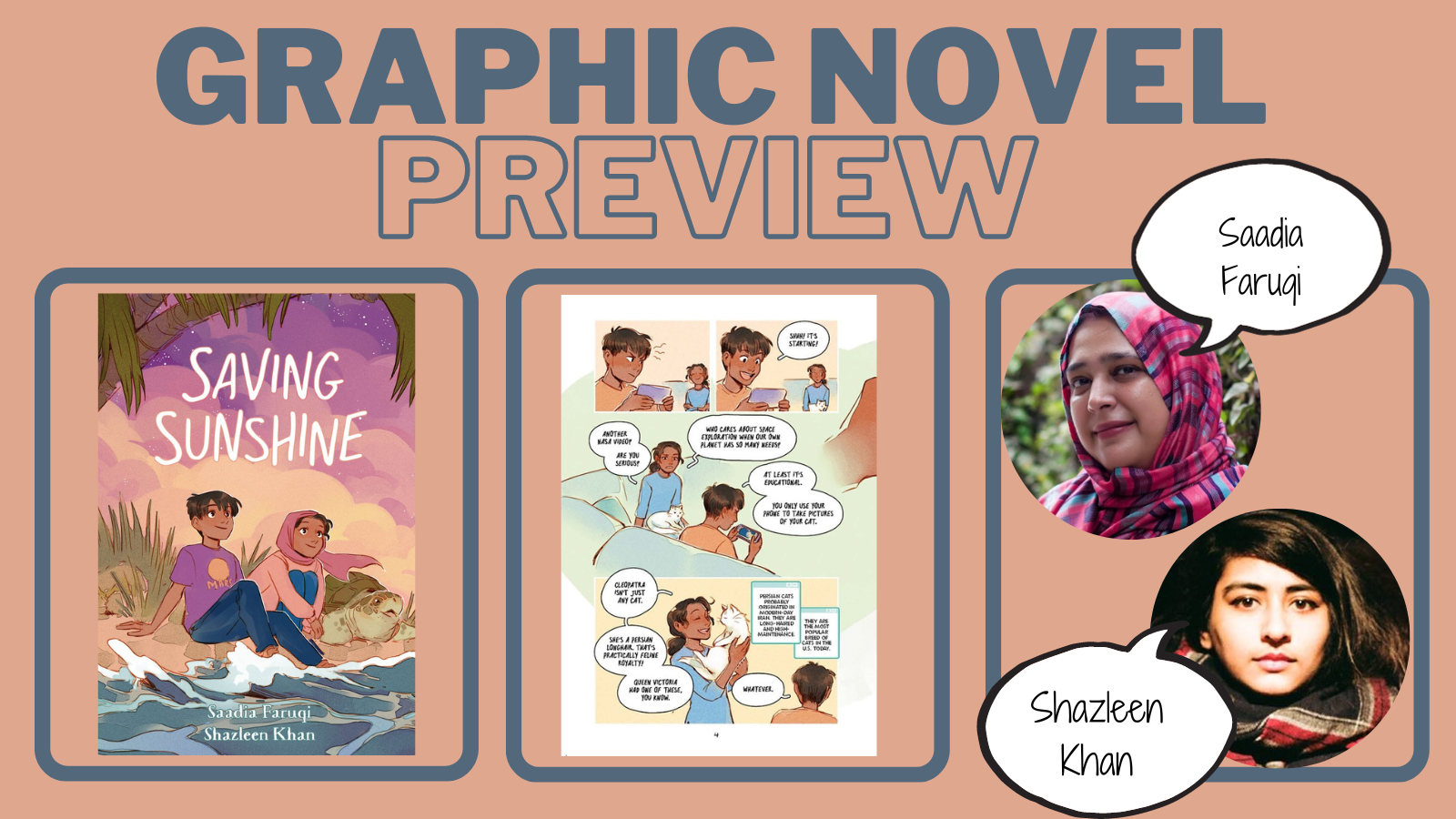 Graphic Novel Preview: Saving Sunshine by Saadia Faruqi; illustrated by ...