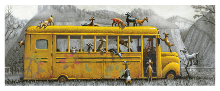 The Yellow Bus by Loren Long – MacKids School & Library