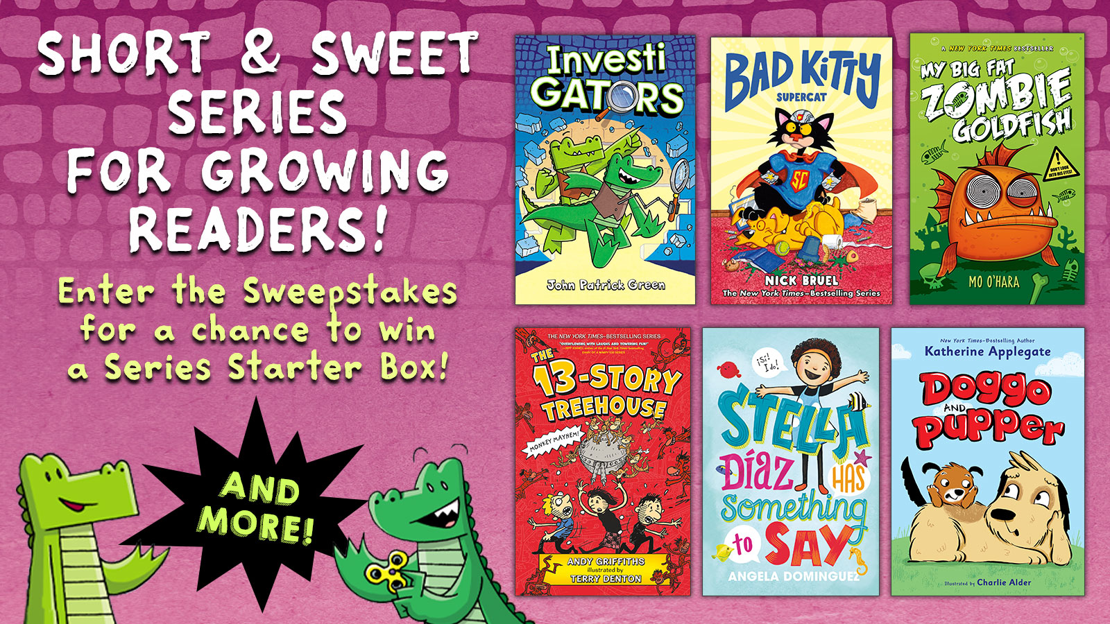 Enter the Series Starter sweepstakes to win free books for your ...