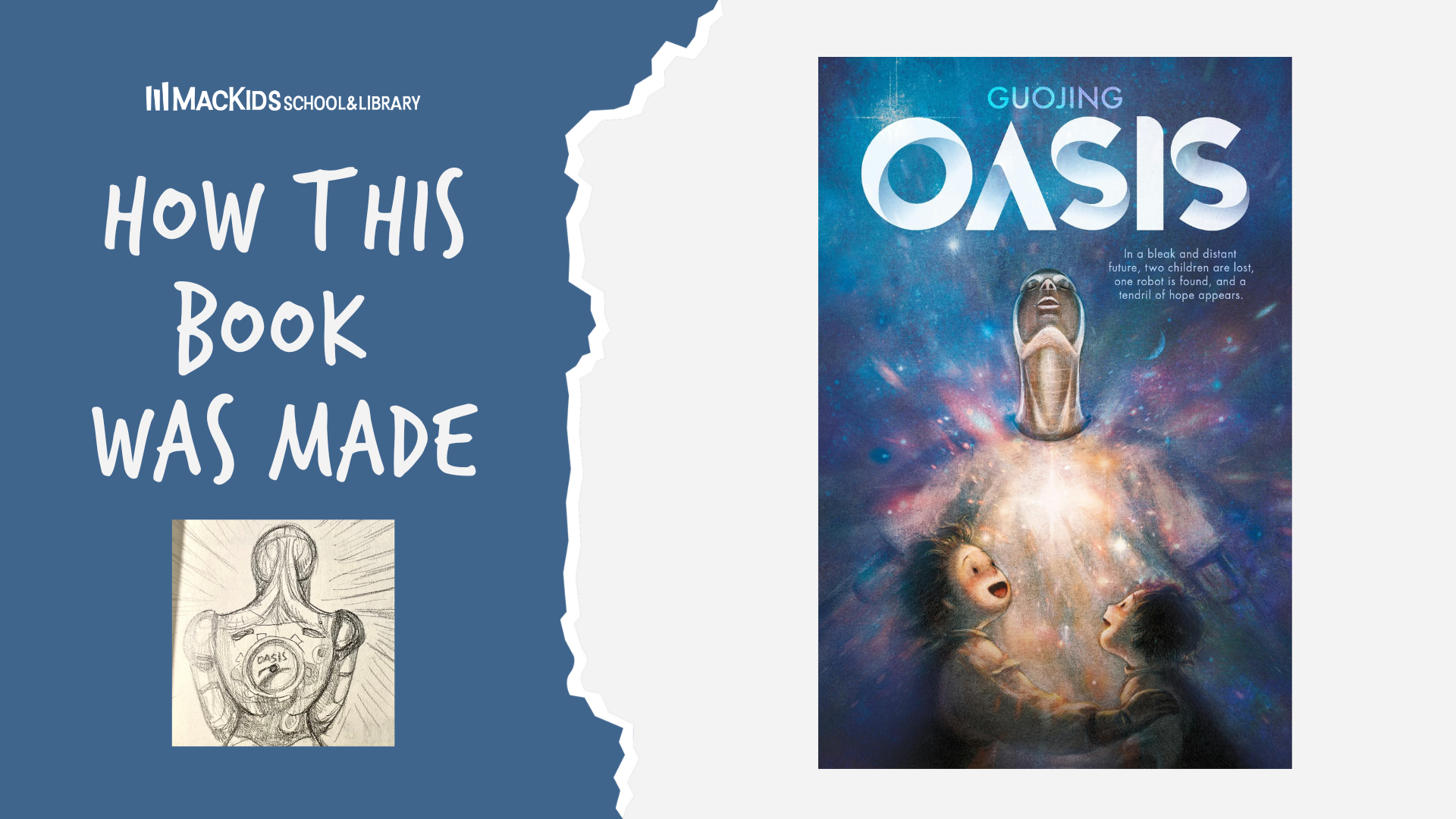 How this Book Was Made: Oasis by Guojing – MacKids School & Library